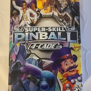 Board Game - Super Skill Pinball 4-cade - Etsy