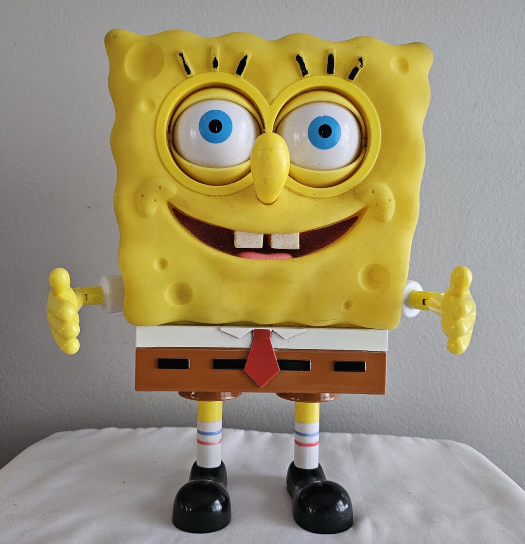 10" Spongebob Squarepants Talking Toy - Spongebuddy - Etsy