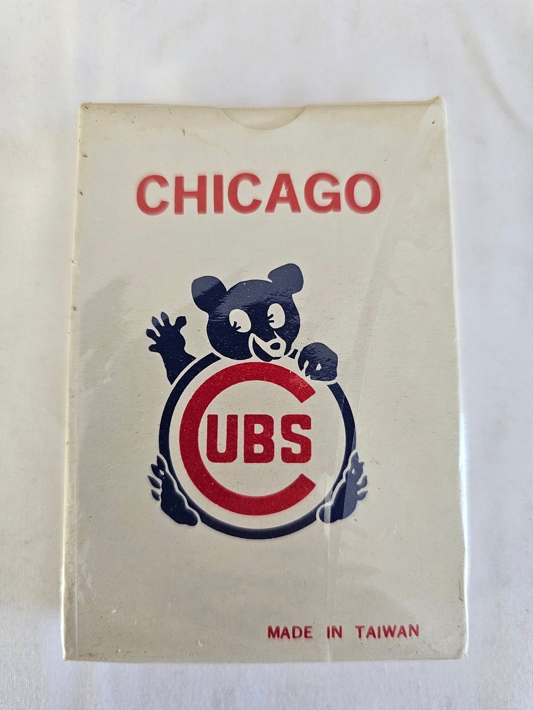 Vintage Chicago Cubs Playing Cards Deck Sealed - Etsy
