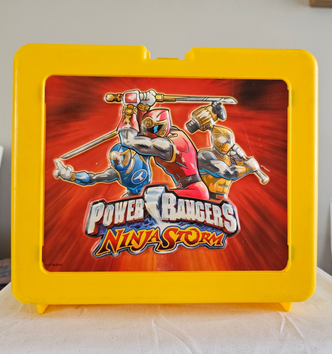 Power Rangers Ninja Storm Lunch Box - Etsy