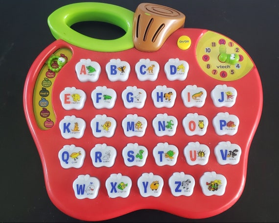 VTECH Alphabet Apple Jeu Interactive Learning Toy
