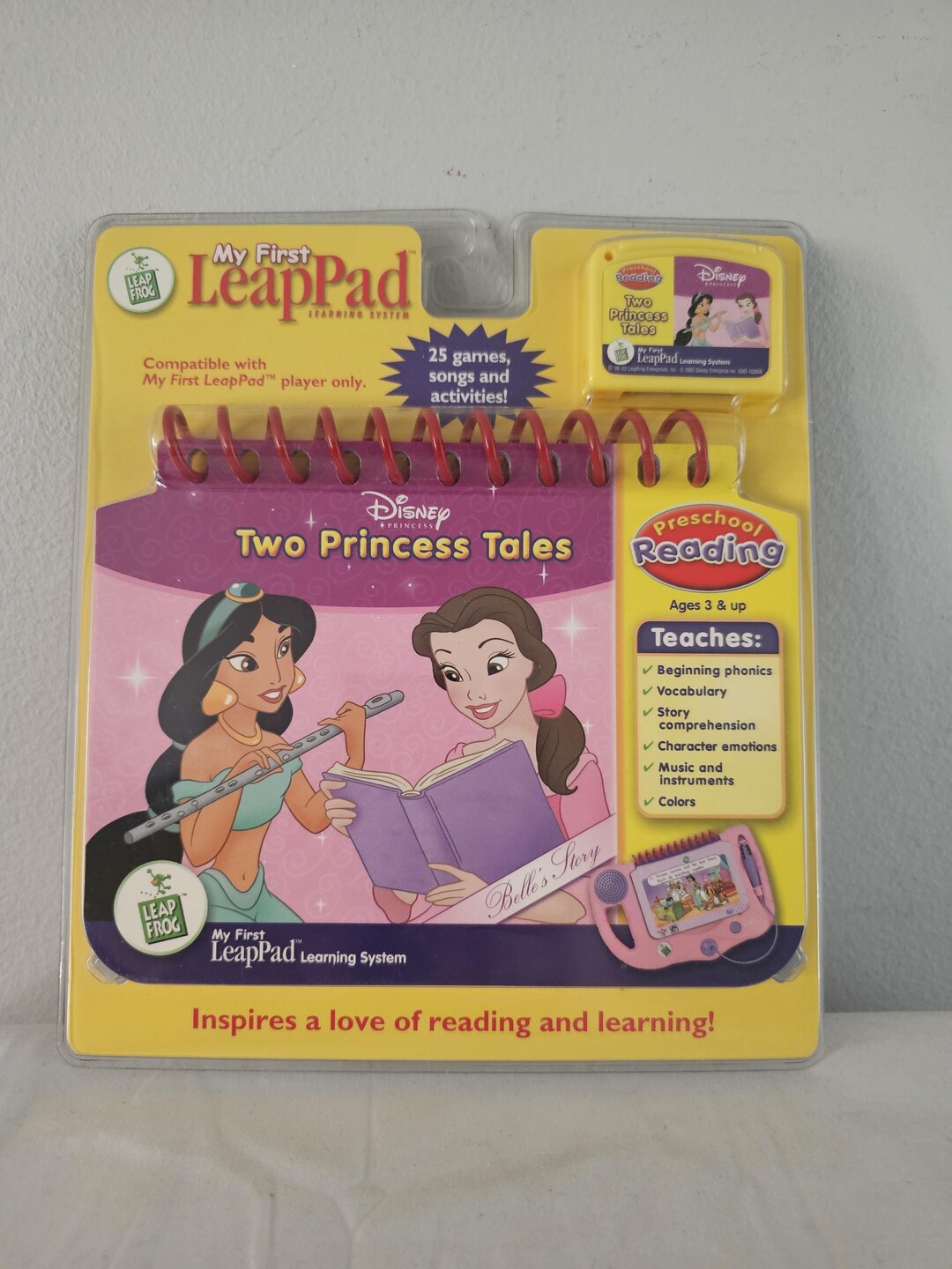 Disney Two Princess Tales My First Leappad Sealed - Etsy