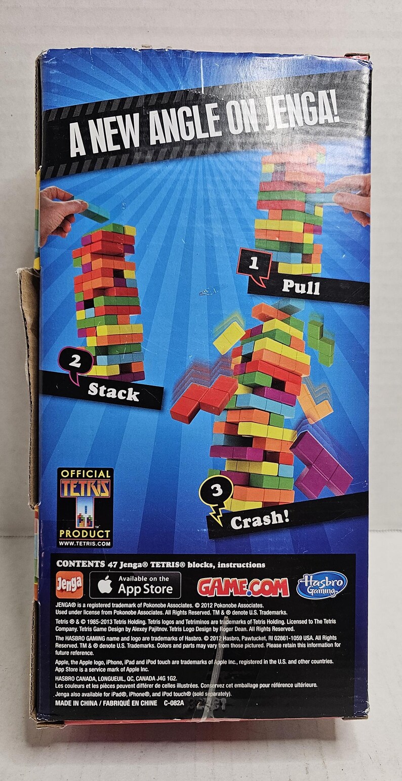 Jenga Tetris Game - A New Angle - Etsy