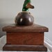 Large Wooden Mallard Box Storage Trinkets - Etsy