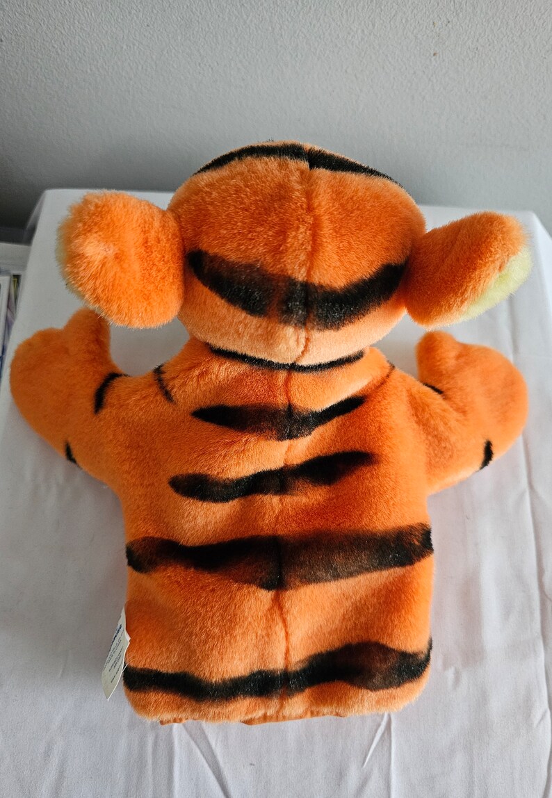 9 Disney Plush Tigger Hand Puppet - Etsy