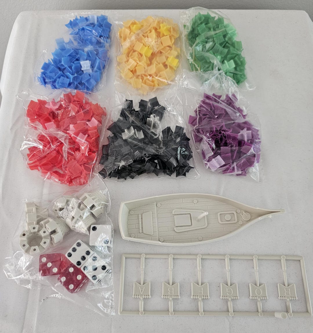 1986 Castle Risk Board Game Replacement Castles, Banners, Armies and ...