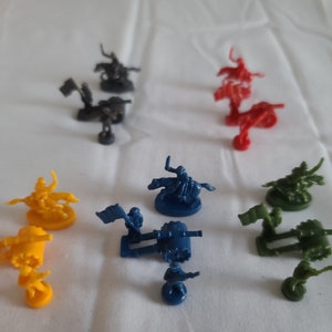 Risk Board Game Replacement Armies - 5 Colors - 302 Pieces - Etsy