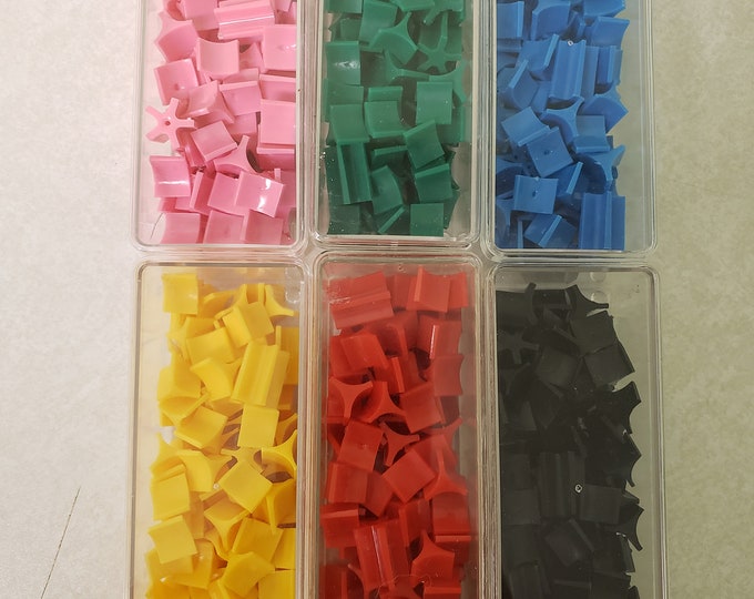 1975 Risk Board Game Replacement Armies - 418 Pieces in 6 Colors With ...