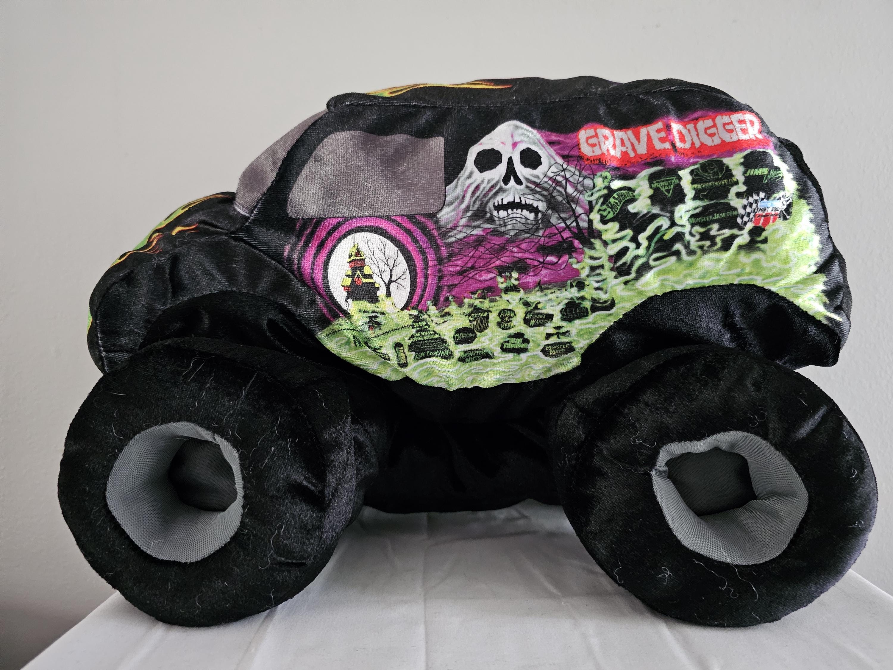 Monster jam plush store