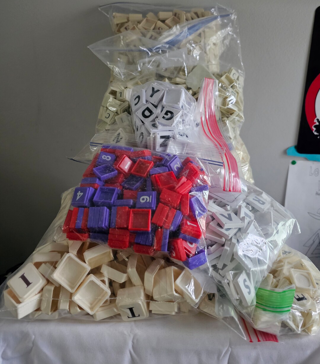 Upwords Game Massive Lot of Mixed Tiles Almost 3,000 - Etsy