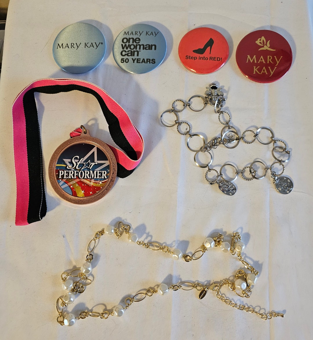 Mary Kay Lot - Buttons, Medal and Jewelry - Etsy