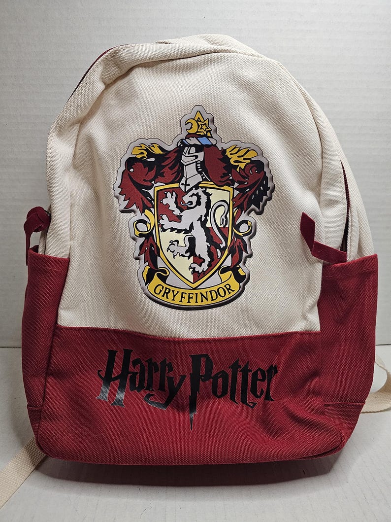 14" Backpack - Harry Potter - Gryffindor Crest - Etsy