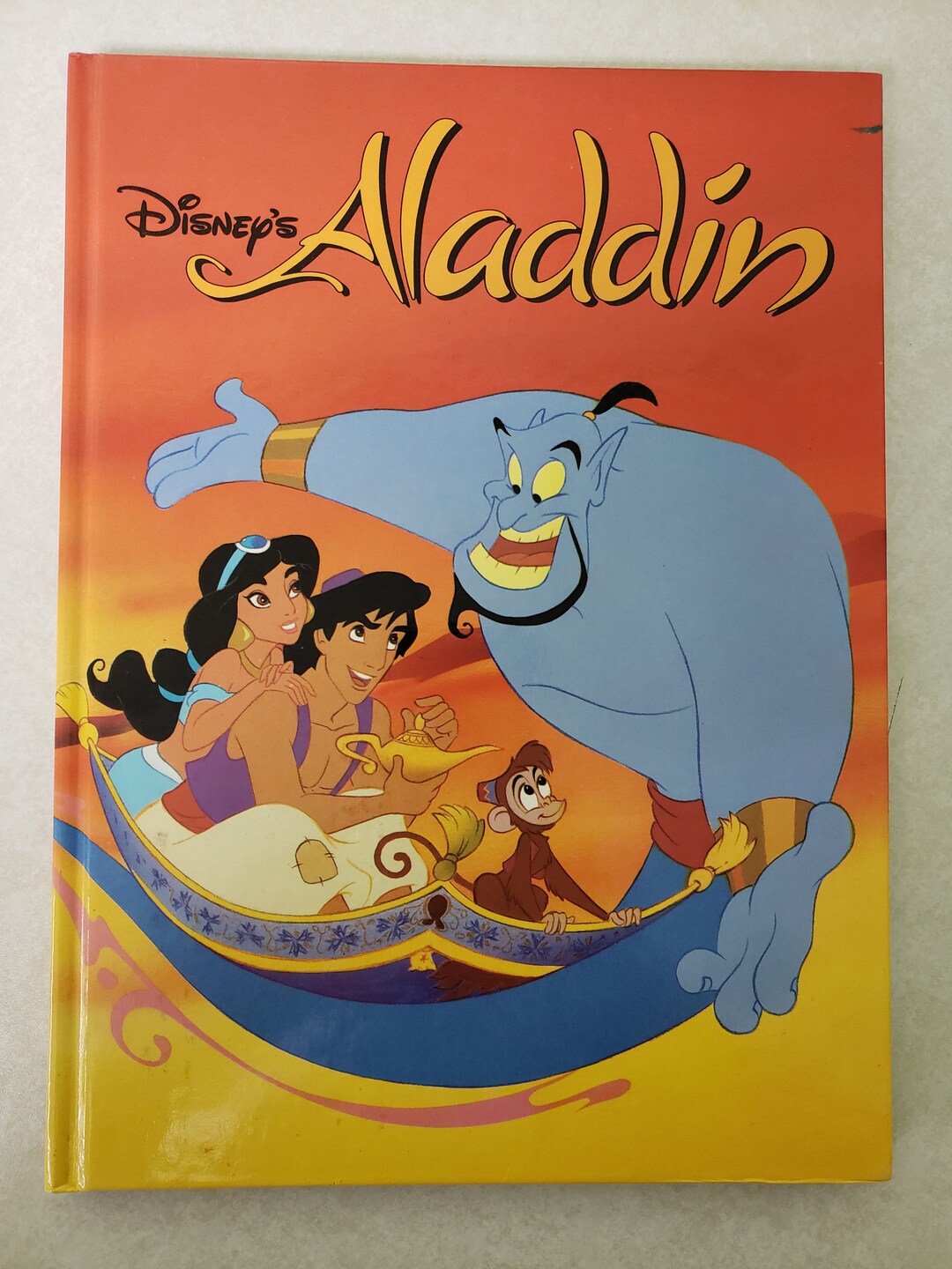 Disney's Aladdin Classic Series Large HC Book - 1992 - Etsy