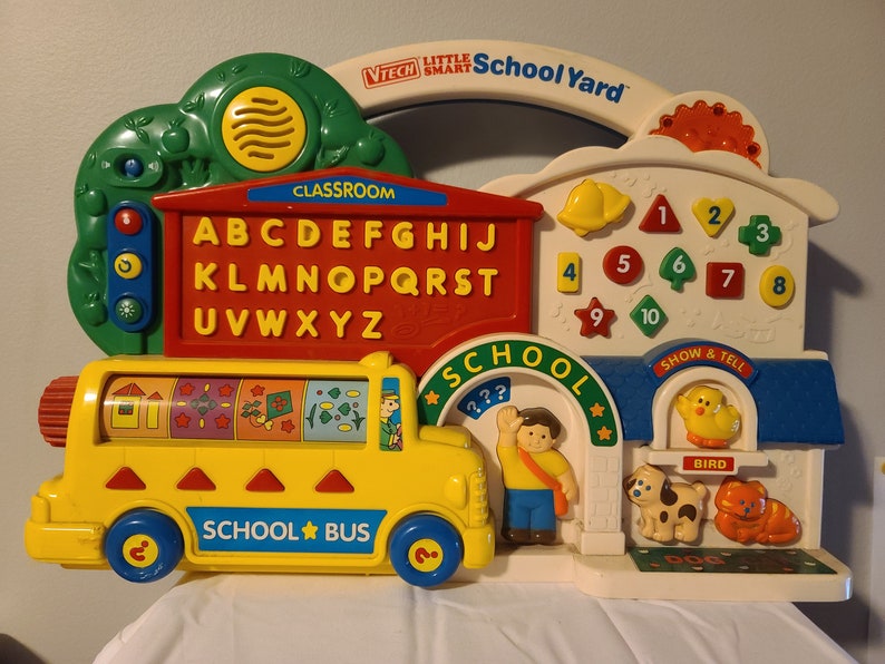 1995 Vtech Little Smart School Yard - Etsy