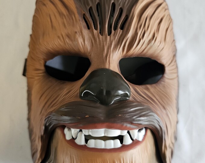 Chewbacca Roaring Sounds Mask - Star Wars - Etsy