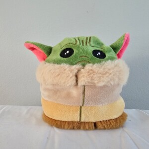 7" Plush Reversible Baby Yoda Grogu - Happy and Sad Mood Face - Etsy