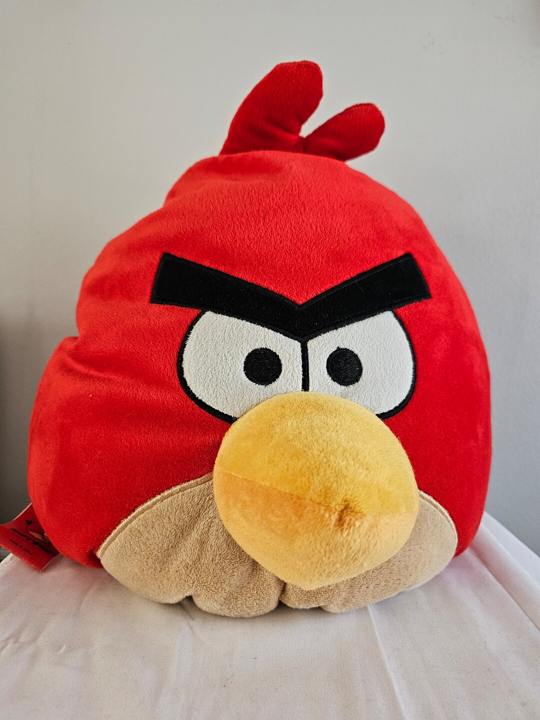 12" Plush Angry Birds Red - Etsy