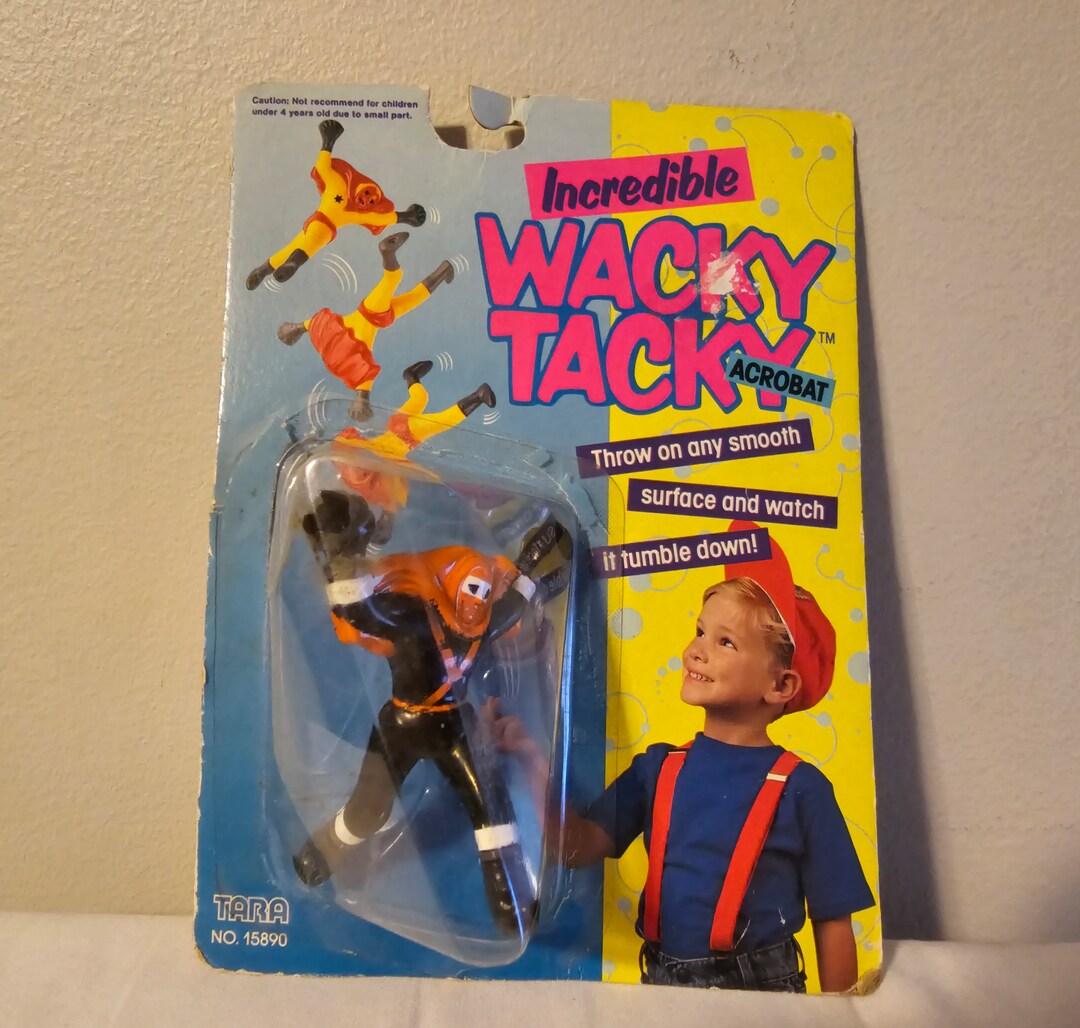 1990s Wacky Tacky Acrobat Toy - New in Package - Etsy