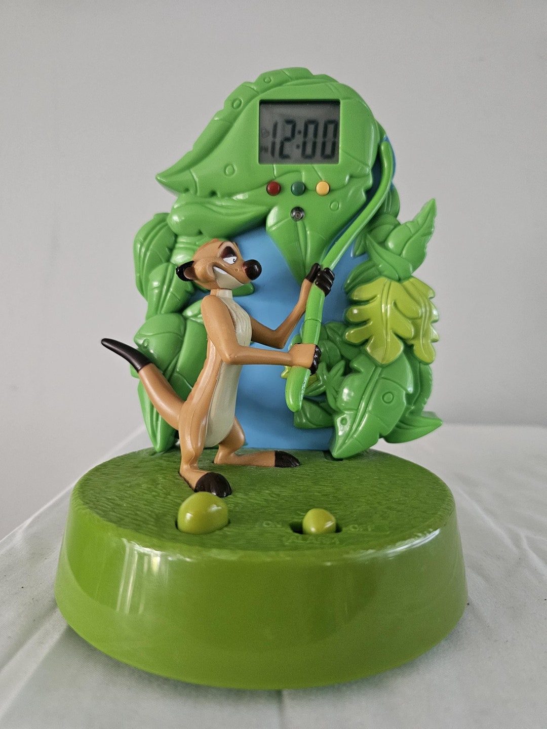 1998 Timon Talking Alarm Clock - Lion King II - Etsy