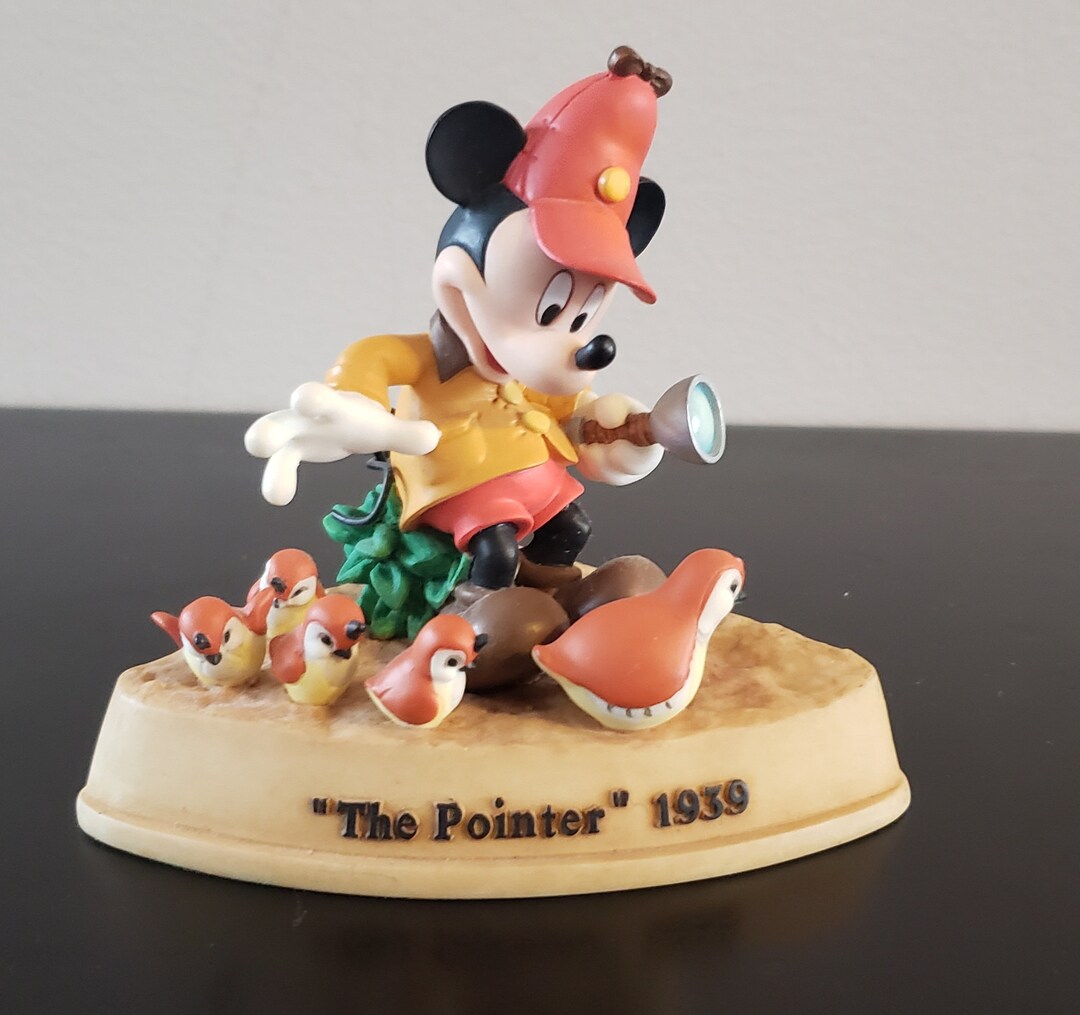 Disney "the Pointer" Best of Mickey Collection Figure #/3500 - Etsy