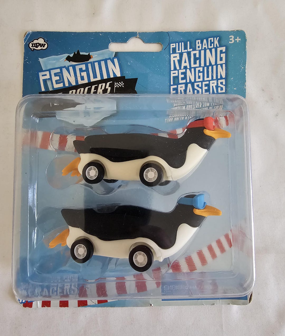 Penguin E-racers Erasers Toy - Etsy