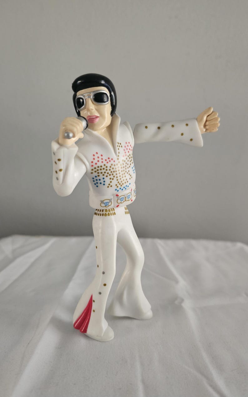 Vintage Wackel-elvis Dashboard Figure Wobbly Elvis Bobblehead Doll - Etsy