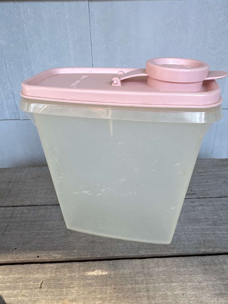 Tupperware Vintage Canister Set, Handolier Pitcher or Syrup Sweet Saver ...