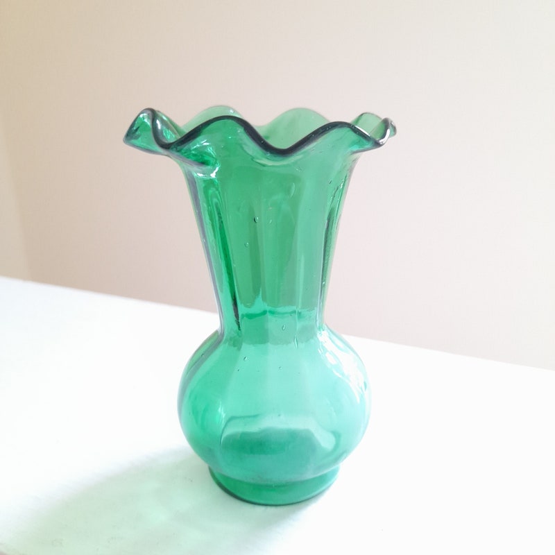Fluted Vase - Etsy