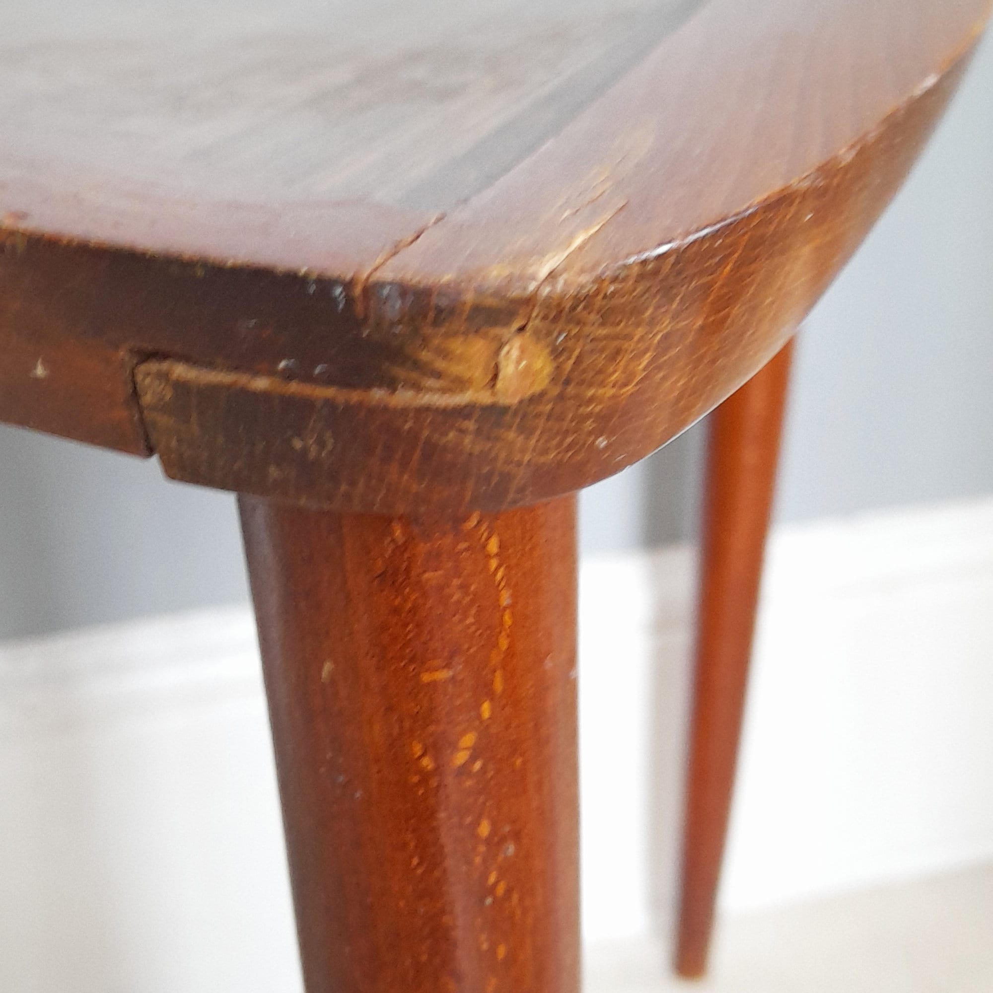 Vintage Corner Table at Martha Cannon blog