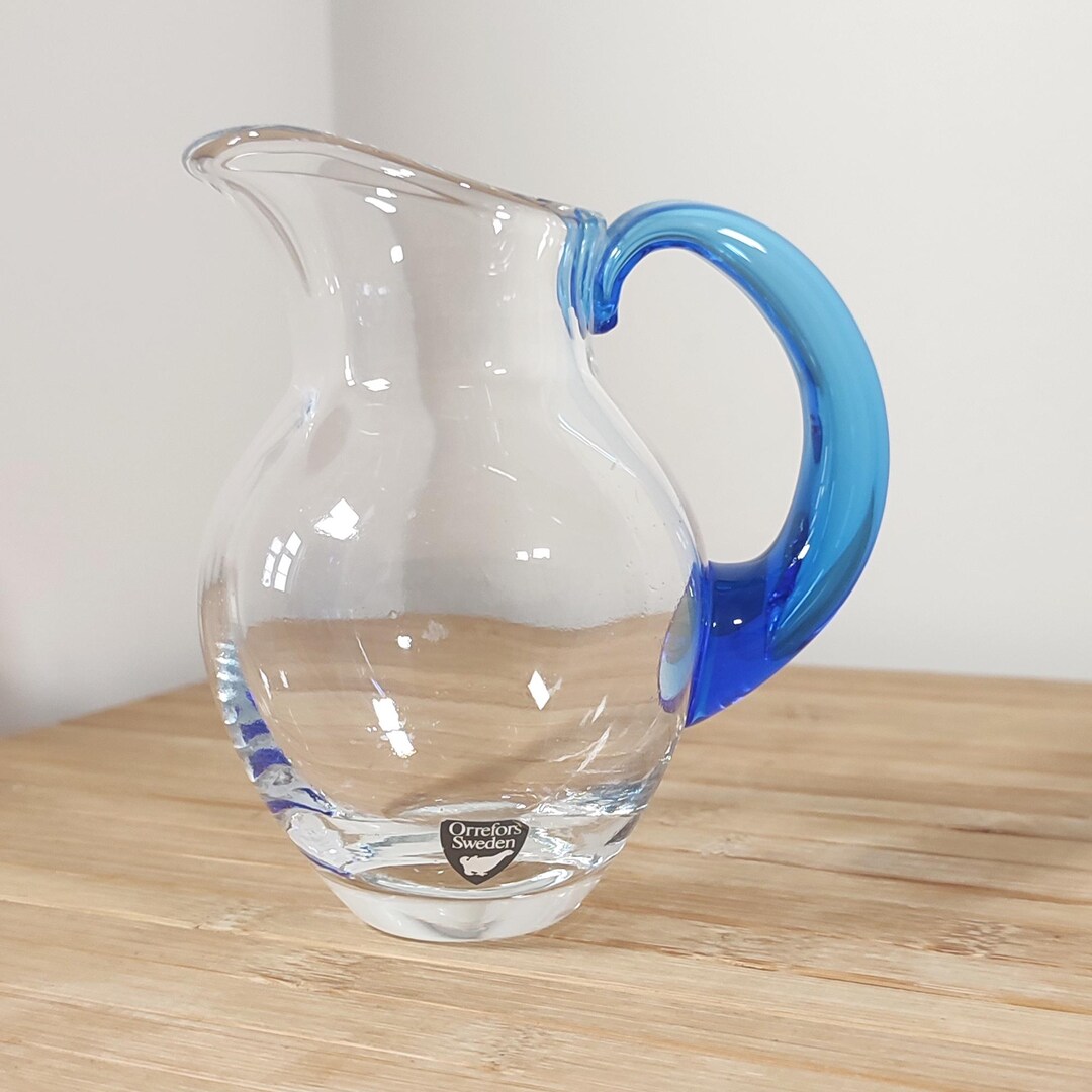 90's Vintage Louise Jug by Erika Lagerbielke for Orrefors Glass, Sweden ...
