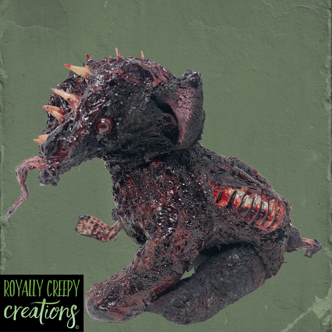 Cerby Creepy Plushie, Oddities Doll, Uncanny Oddities, Zombie Animals ...
