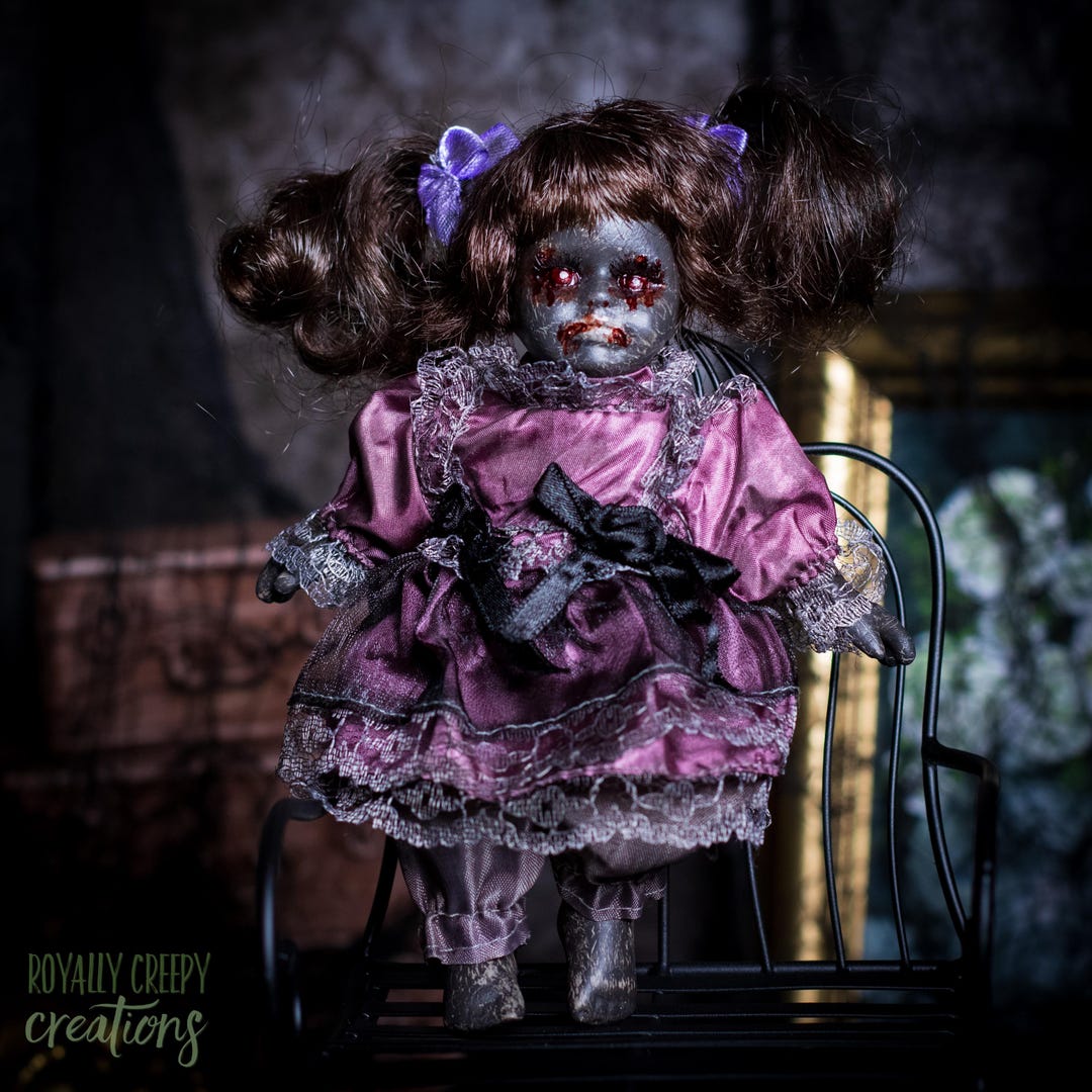 Haunting Creepie #216- Creepy Doll, Haunted Dolls, Creepy Cute ...