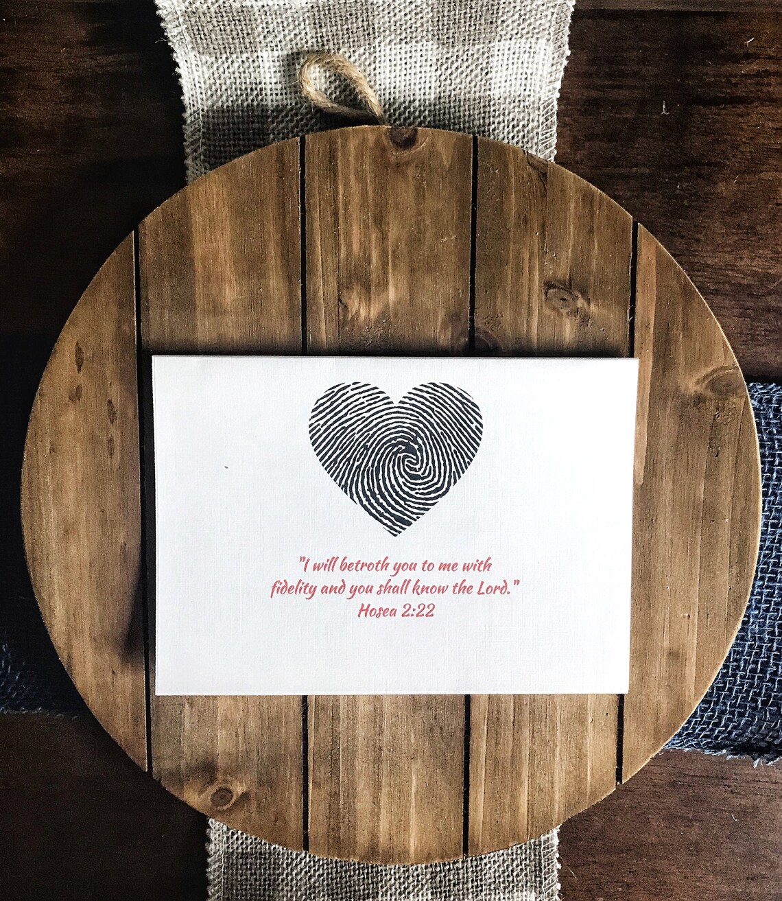 Betroth You Anniversary Card White Linen 5x7 - Etsy