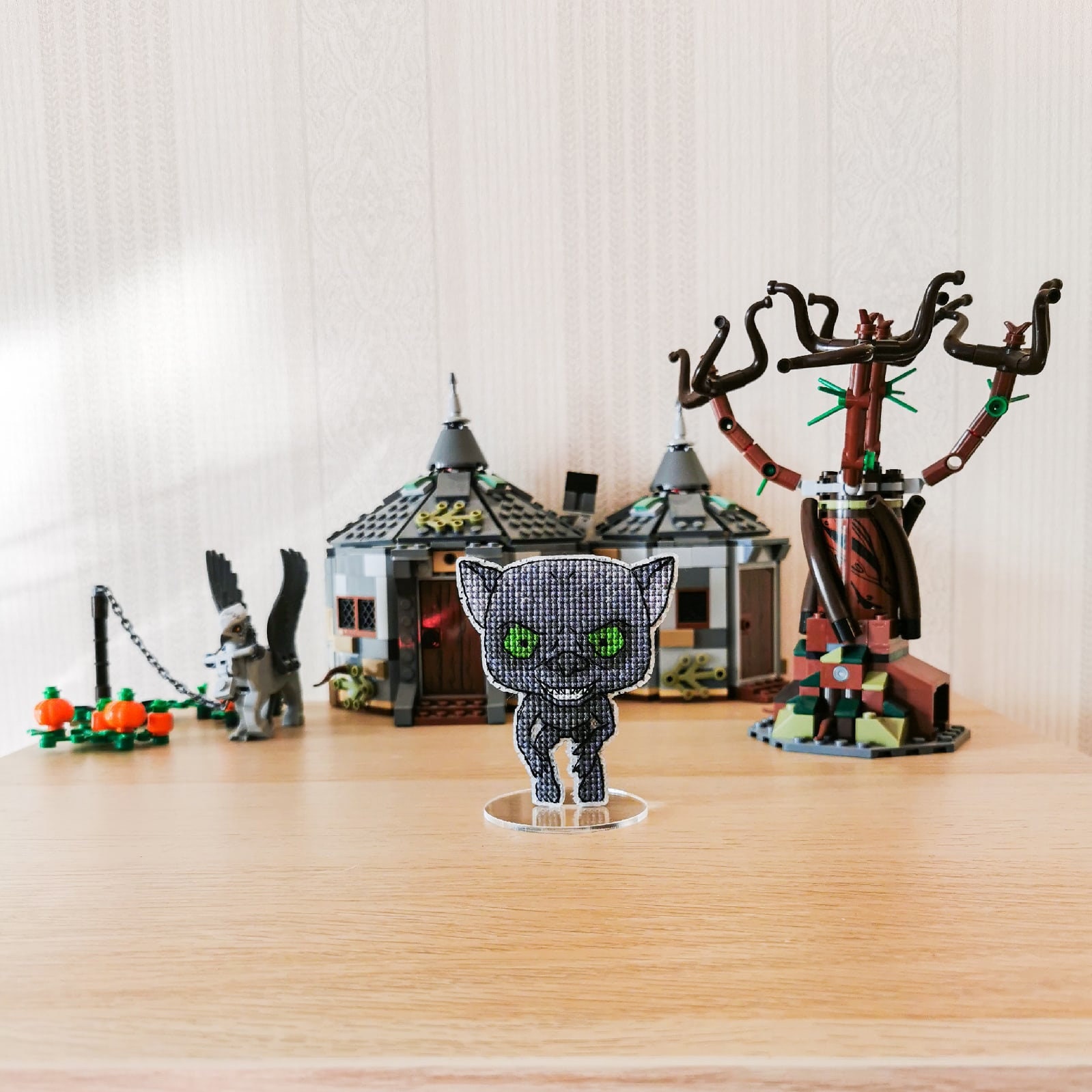 Werewolf Cross Stitch Pattern Dark Arts Wizard Master Kawaii | Etsy