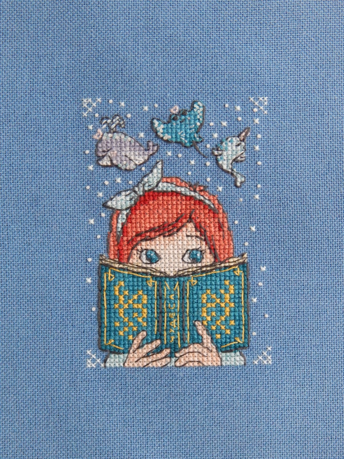 Girl Cross Stitch Pattern Book Cross Stitch Dreams Embroidery - Etsy