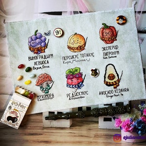 Funny Magic Spell Cross Stitch Pattern Geek Gift Fandom Cross - Etsy