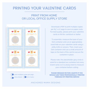 Printable Play Dough Valentine Tags, Play Doh Valentine Tags, Printable ...