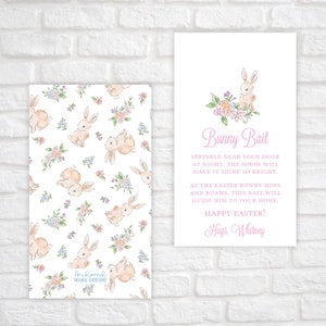 Easter Bunny Bait Gift Tag Printable Bunny Bait Favor Tag - Etsy