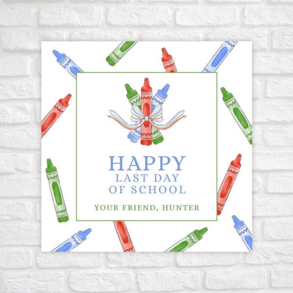 End of School Crayon Gift - 60+ Gift Ideas for 2024