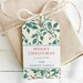 Printable Christmas Gift Tags, French Toile Holiday Tags, Chinoiserie ...