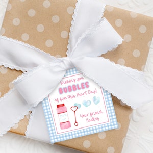 Printable Valentine Cards for Kids, Bubbles Valentine Tag, Classroom ...