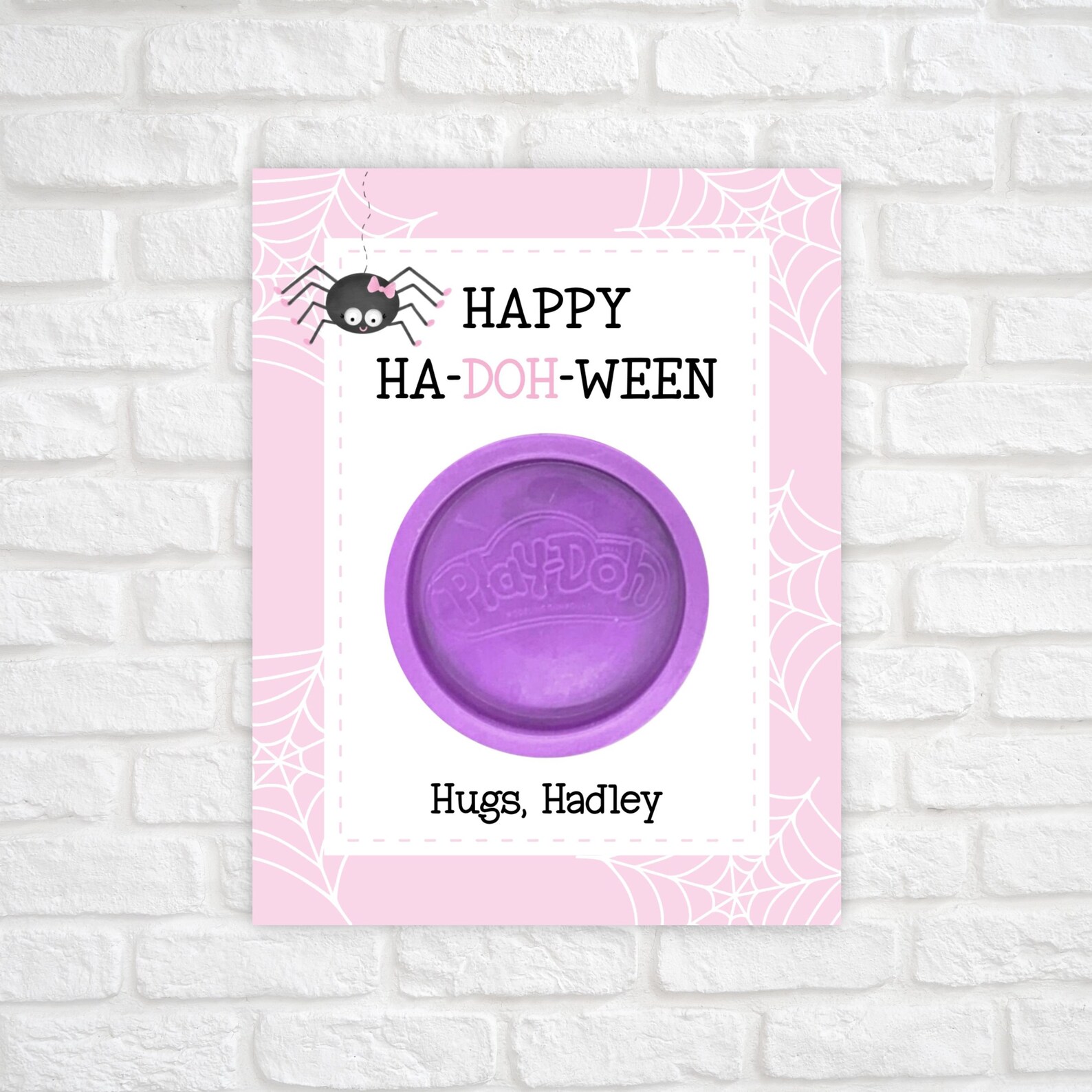 Printable Halloween Play Dough Tags Halloween Playdough - Etsy