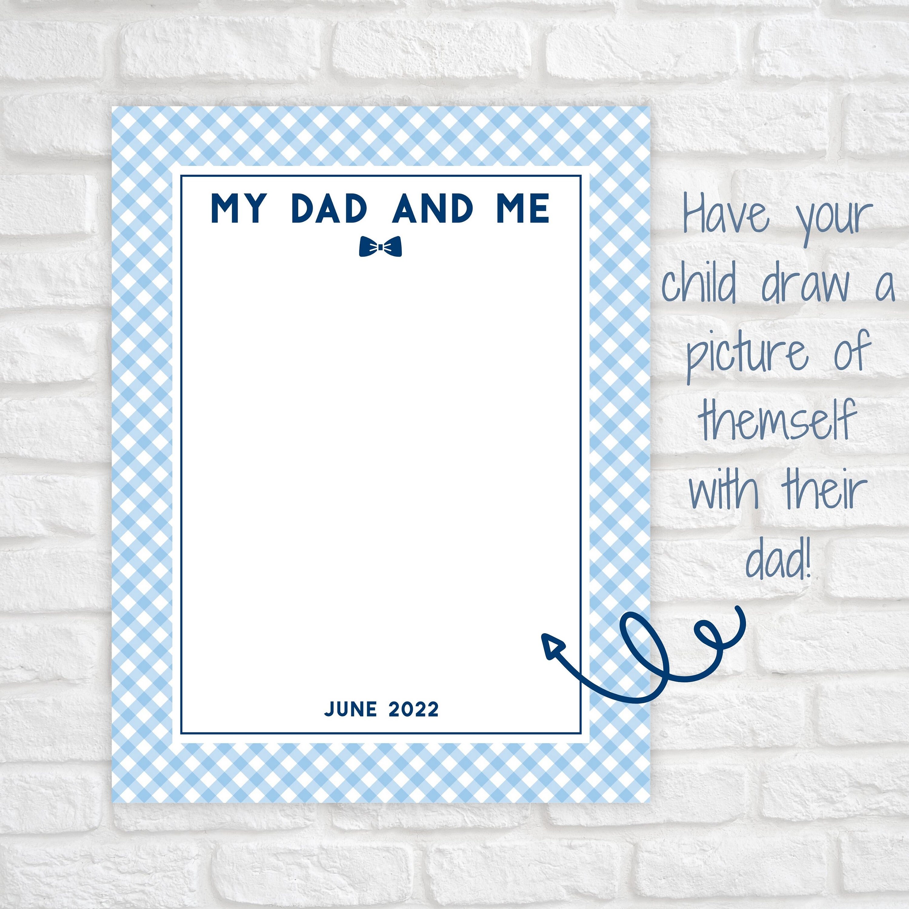 All About My Dad Fill in the Blank Printable for Father's - Etsy