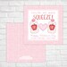Printable Valentine Cards for Kids, Applesauce Valentine Gift Tag, Main ...
