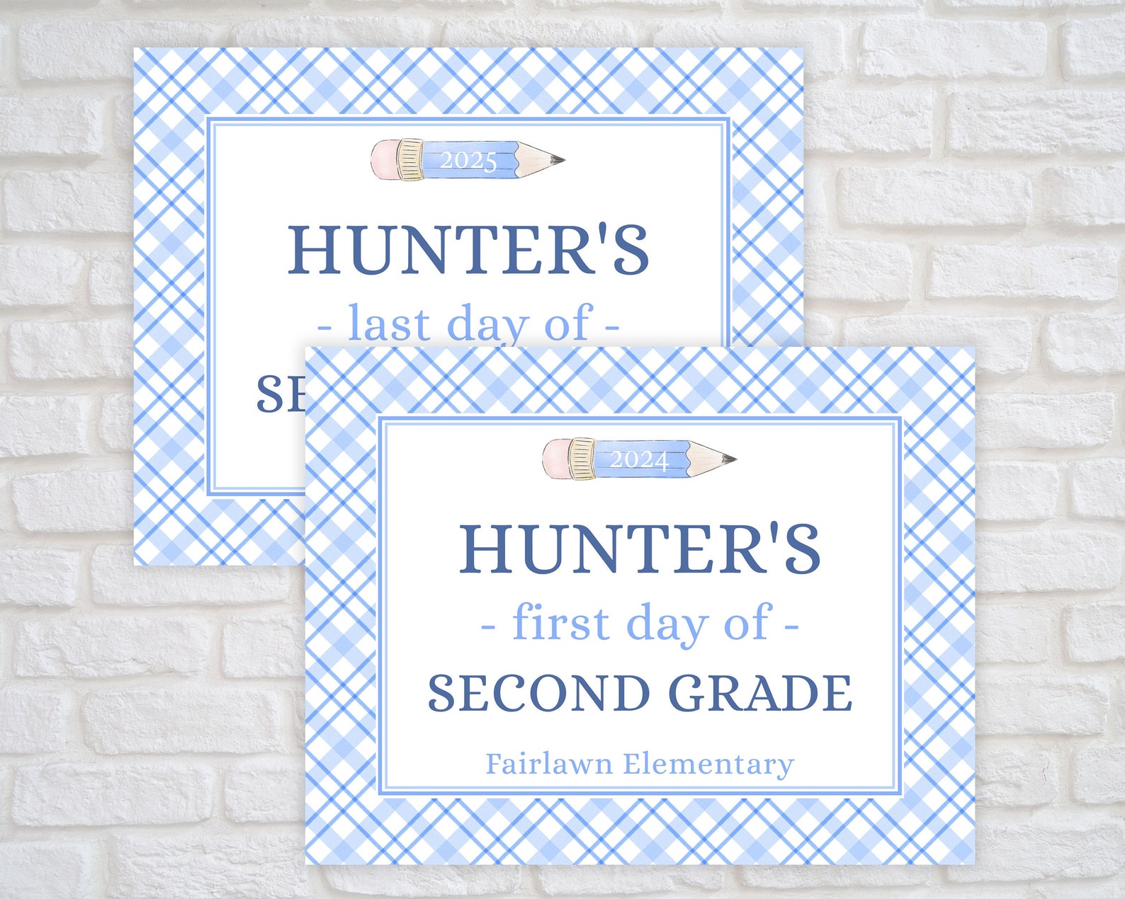 First Day of School Sign Printable, Editable Back to School Sign ...