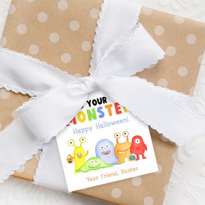 Make Your Own Monster Tag Make Your Own Monster Printable - Etsy