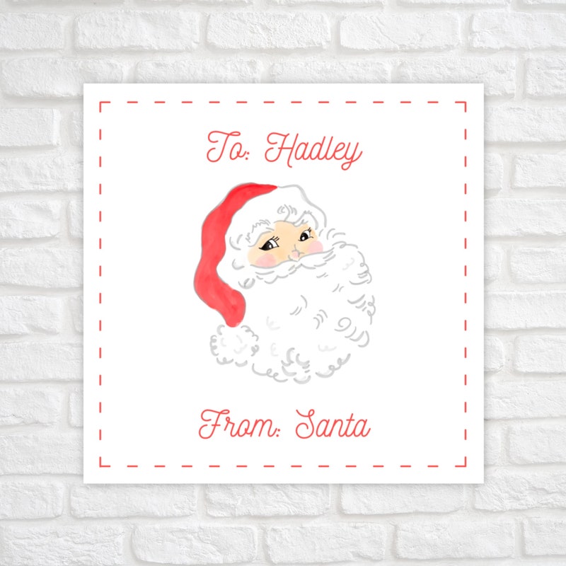 Santa Gift Tag - 60+ Gift Ideas for 2024