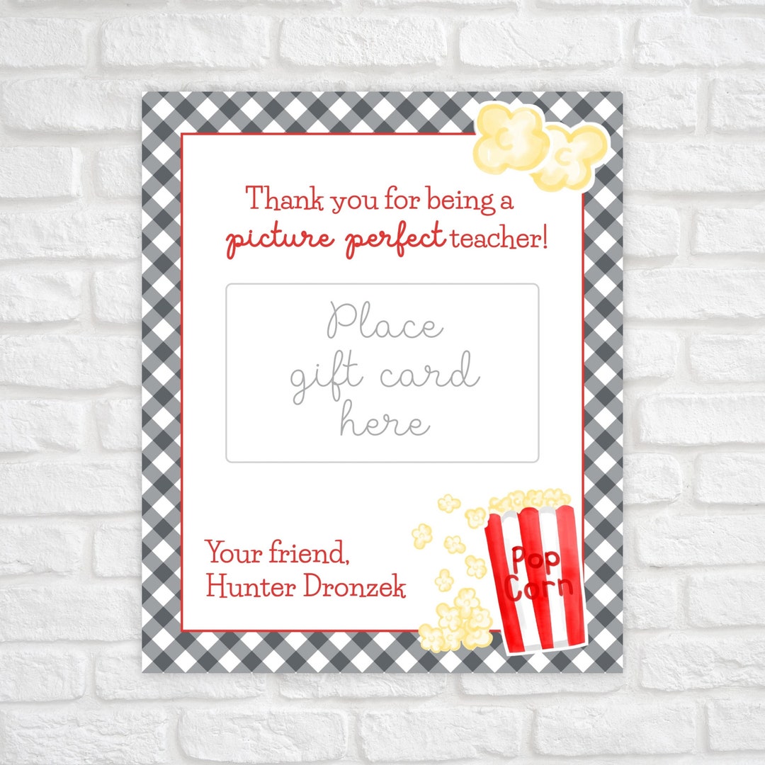 Printable Teacher Appreciation Tags, Popcorn Teacher Appreciation Tag ...