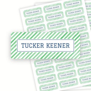 Personalized School Name Labels | Water Resistant Labels for Kids ...