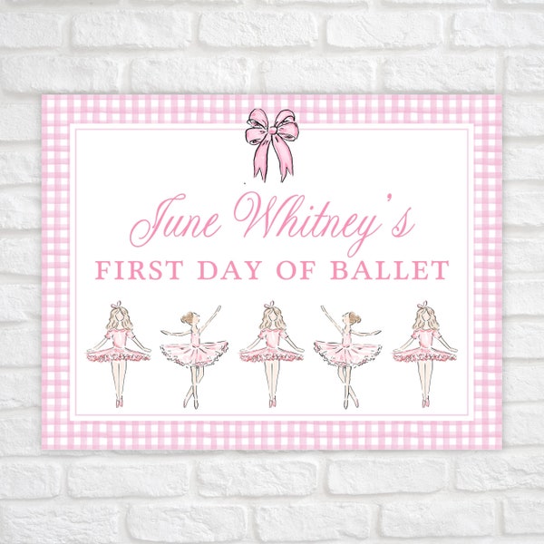 Ballet Sign - Etsy